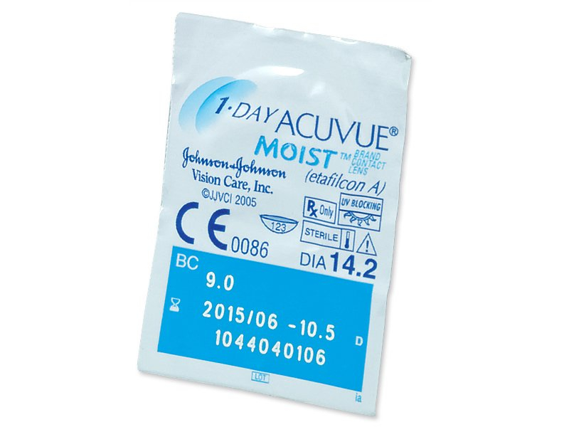 1 Day Acuvue Moist (180 lenses) | Alensa UK