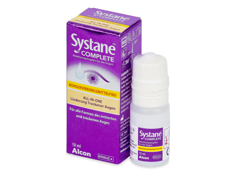 Eye drops Systane COMPLETE Preservative-Free 10 ml | Alensa UK